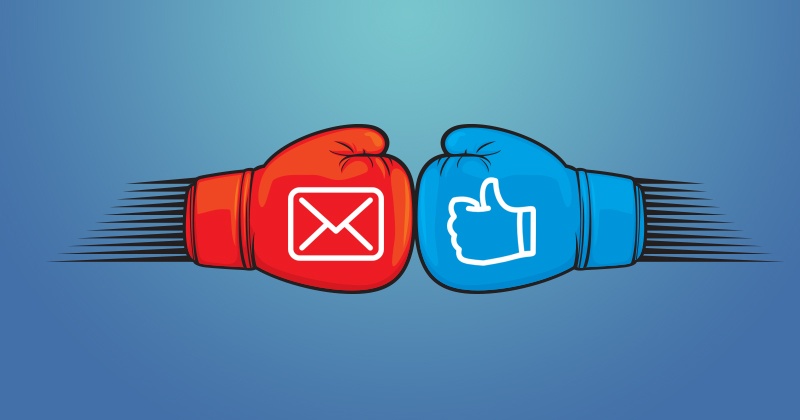 Email vs Social Media Marketing Email vs Social Media Marketing